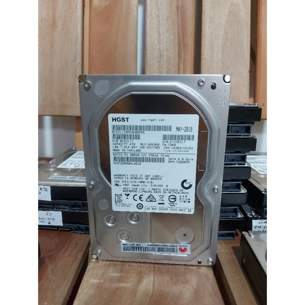 Jual Hardisk Internal PC 4TB HGST Seagate - Sentinel dibawah 100% ...