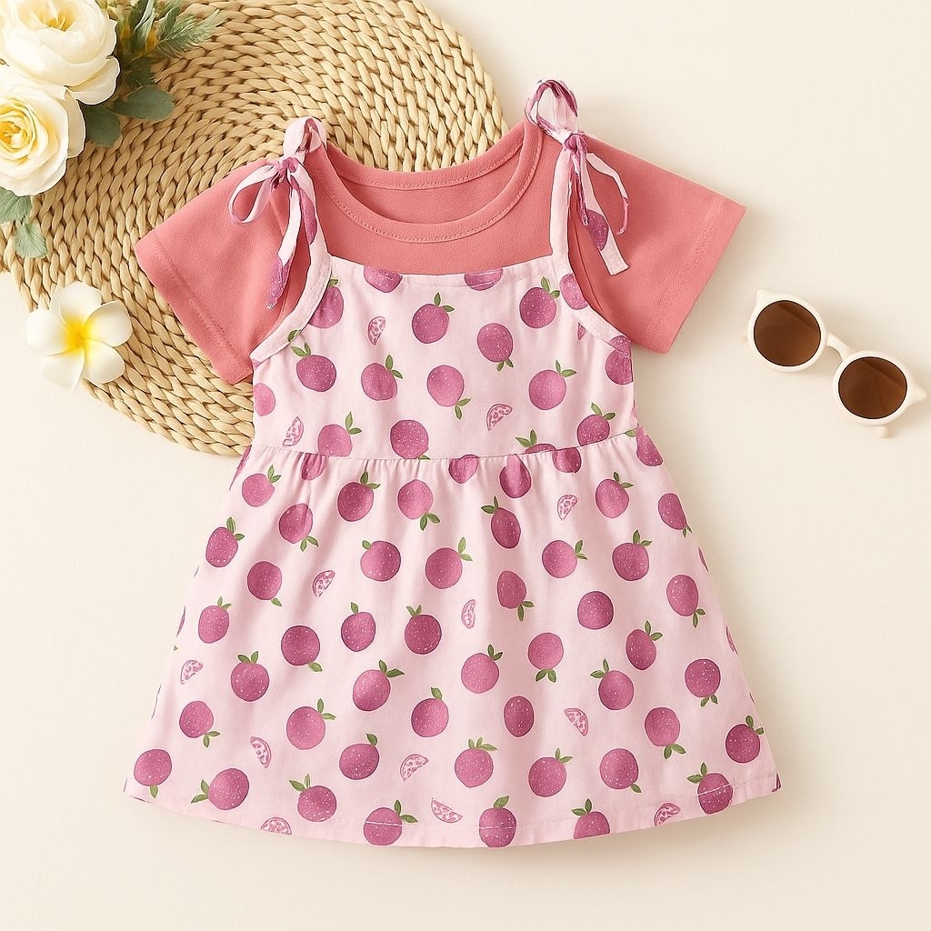 Jual Victoria - dress overall terusan daster baju anak bayi balita ...