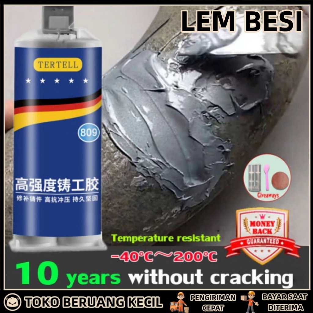 Jual Lem AB Besi Super Kuat Tahan Panas Lem Perekat Super Super Kuat ...