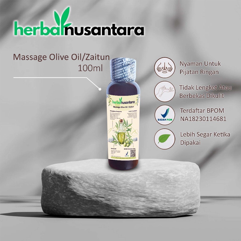 Jual Message Oil Aroma Zaitun Herbal Nusantara | Shopee Indonesia