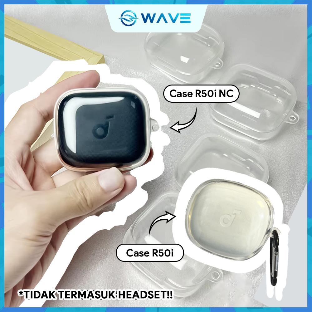 Jual [R50i / P20i / R50i NC / P30i] Case Soundcore Bening Polos Premium ...