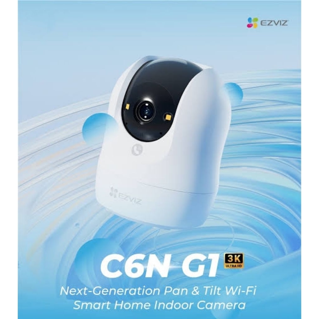Jual Kamera Indoor Ezviz C6N G1 (3K 5MP) Wi-Fi IPCAM PTZ 360° | Shopee ...