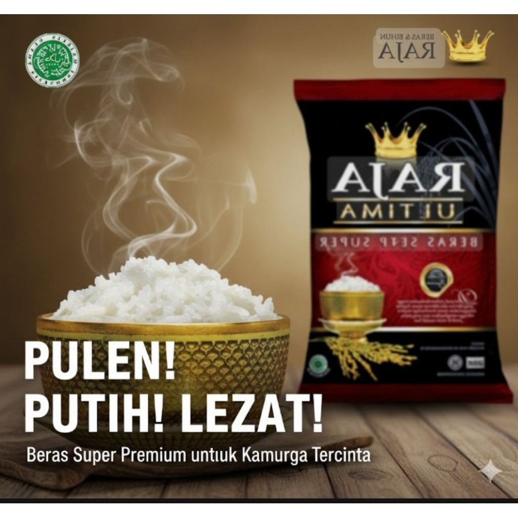Jual Beras Raja ultima 5kg | Shopee Indonesia