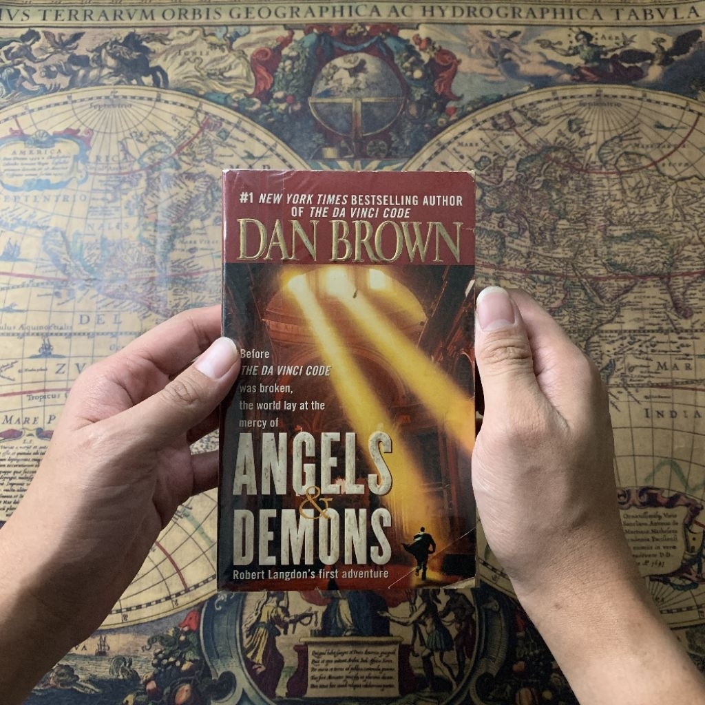 Jual LITERIA - (Novel Populer) Angels & Demons - Dan Brown | Shopee ...
