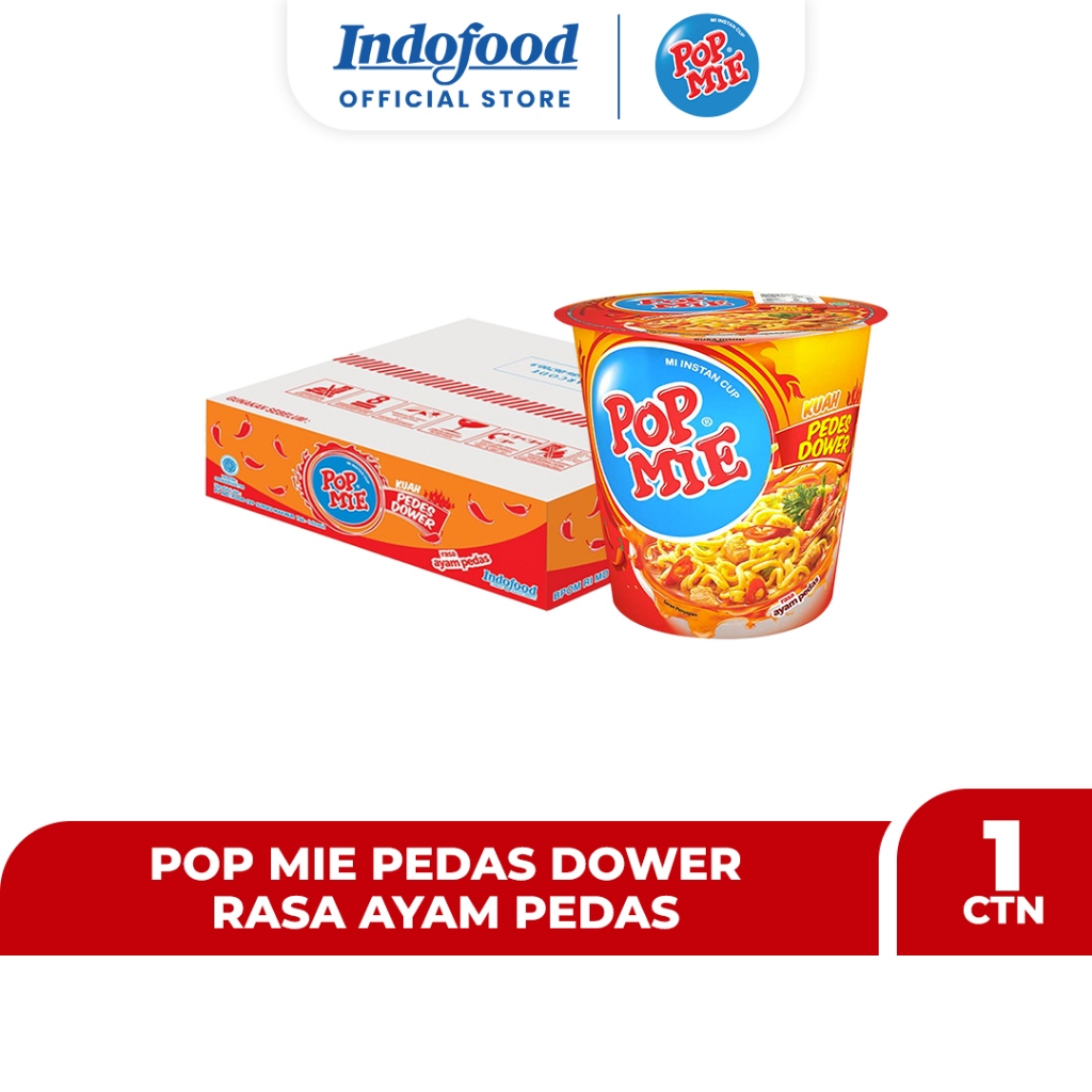 Jual CTN - Pop Mie Pedas Dower Rasa Ayam Pedas 75 Gr | Shopee Indonesia