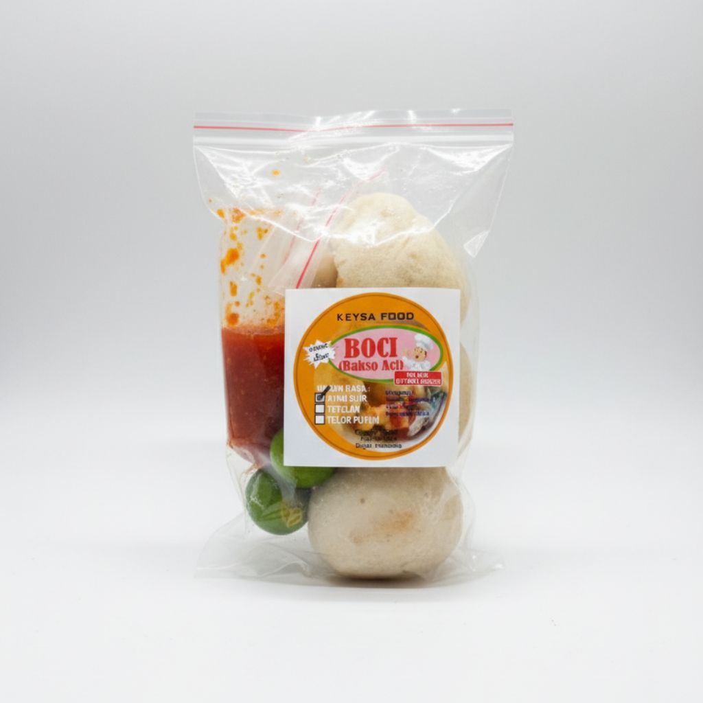 Jual baso aci ayam frozen kemasan pouch plus sambal | Shopee Indonesia