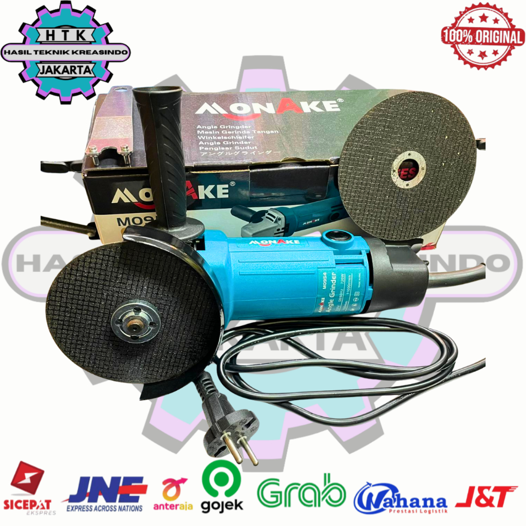 Jual Mesin Gerinda Tangan 4 inch 100mm / Angle Grinder mini Grinda ...