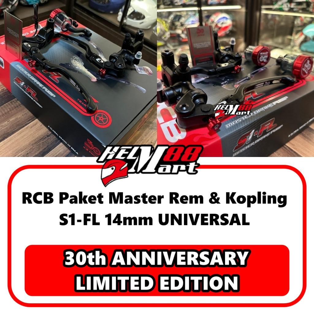 Jual Master Rem RCB S1-FL 14mm Master Kopling Racing Boy 30th ...