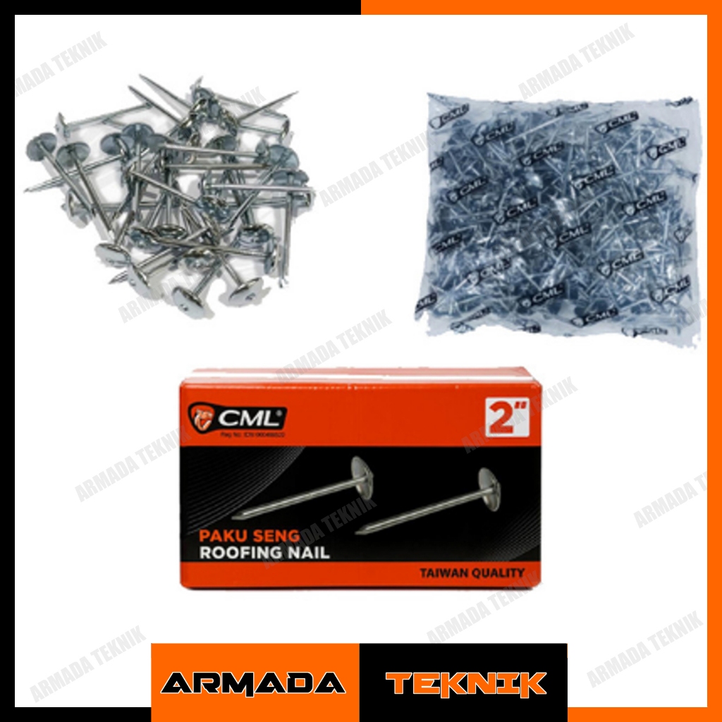 Jual Paku Seng CML 2,5 dan 3 Inch – Roofing Nail Kualitas Taiwan Paku ...