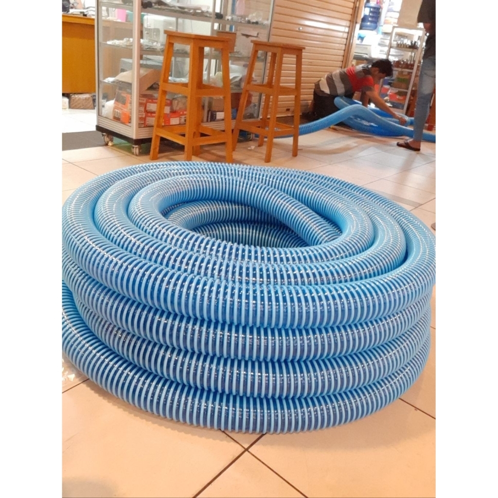 Jual Selang air hisap 3 inchi , Hose air spiral pvc 3" Per Meter ...