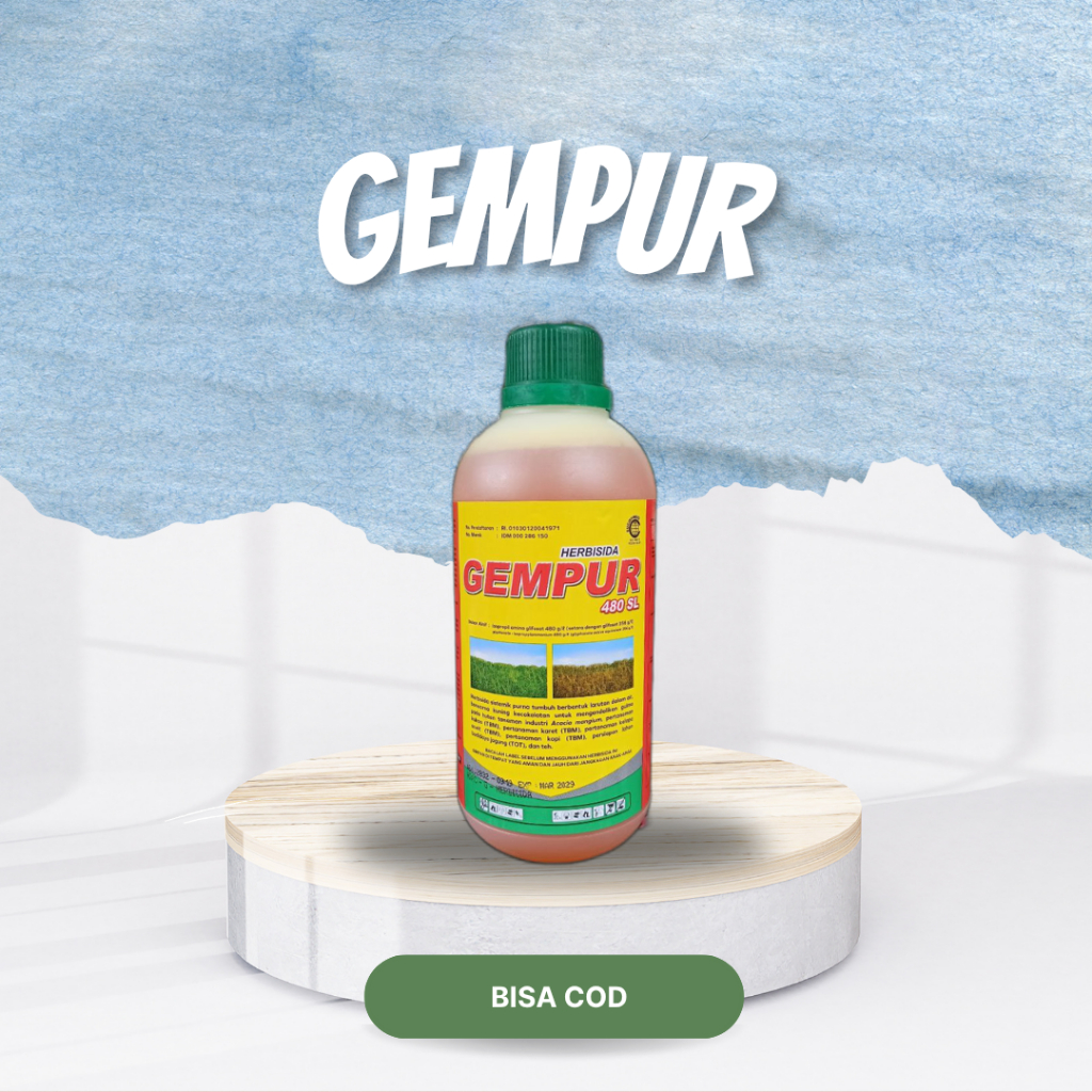 Jual Gempur 480 SL 500 mL - Herbisida Original Petrokayaku | Obat ...