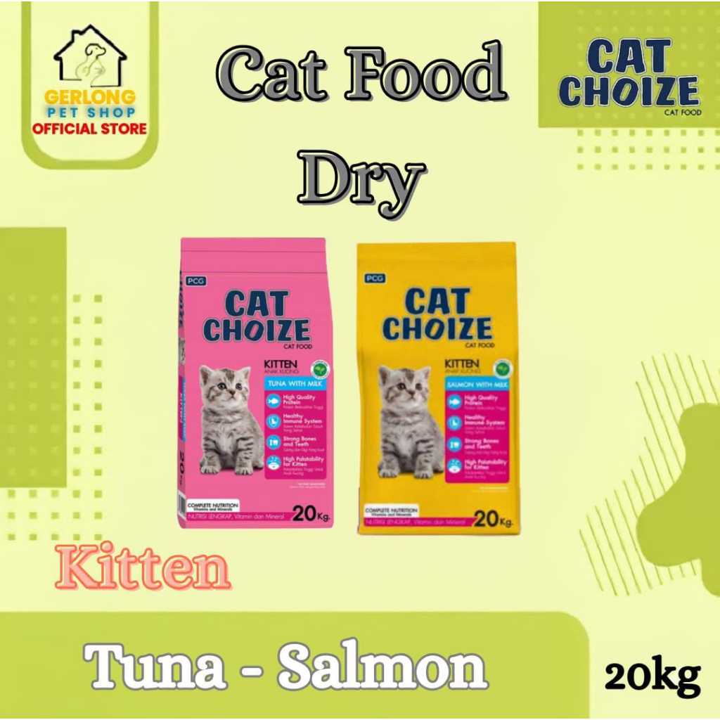 Jual Cat Choize Cat Food Kitten 20kg Cat Choize Makanan Anakan Kucing ...