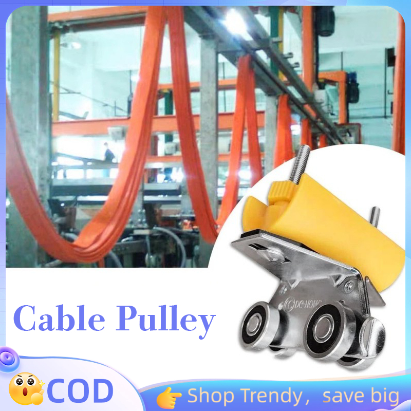 Jual 1set Kabel Trolley Cable Trolley High Strength Trolley Hanger C ...