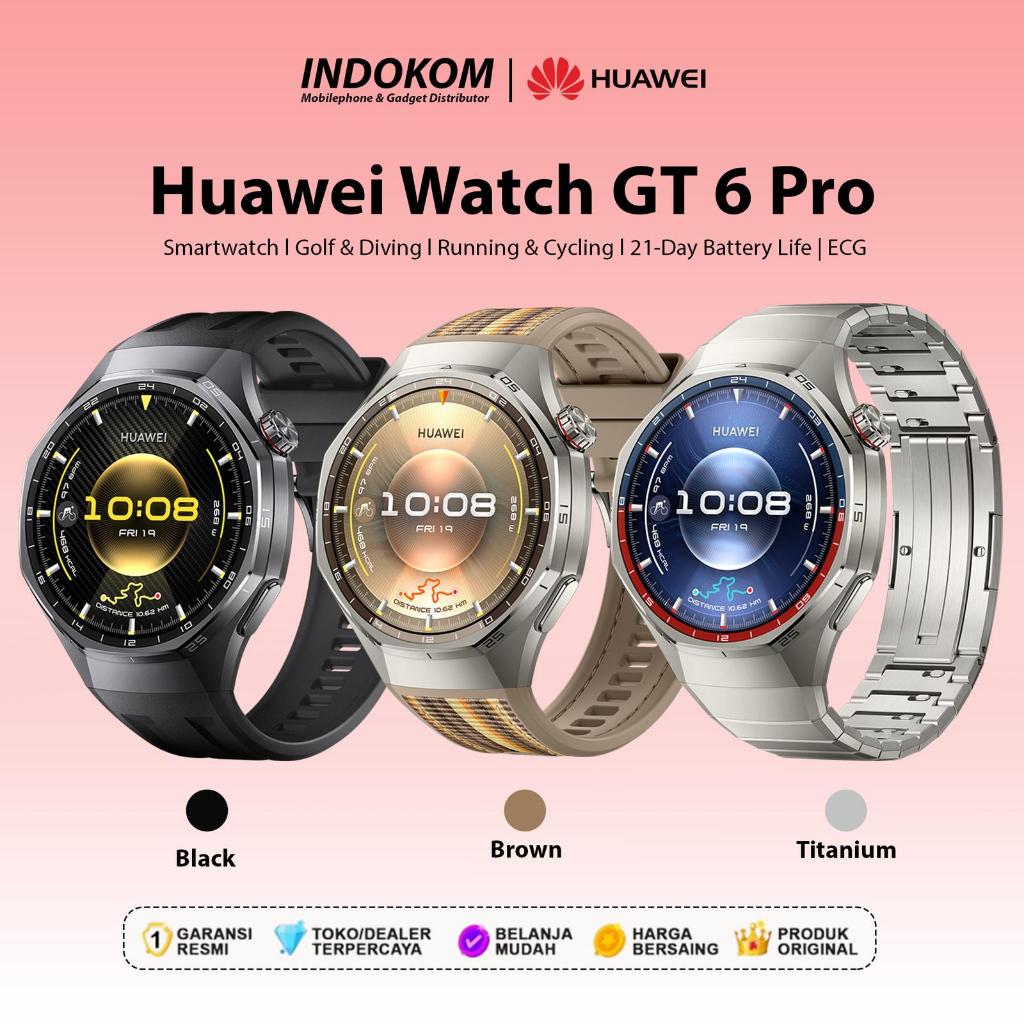 Jual Huawei Watch GT 6 Pro Smartwatch 46mm Bluetooth Kaca Safir ...