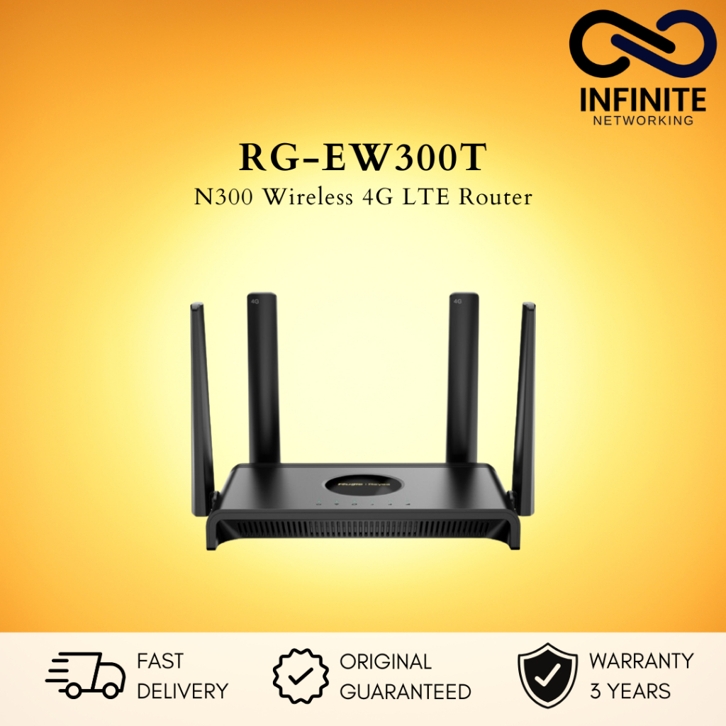 Jual RUIJIE REYEE RG-EW300T Wireless N 4G Lte Router | Shopee Indonesia