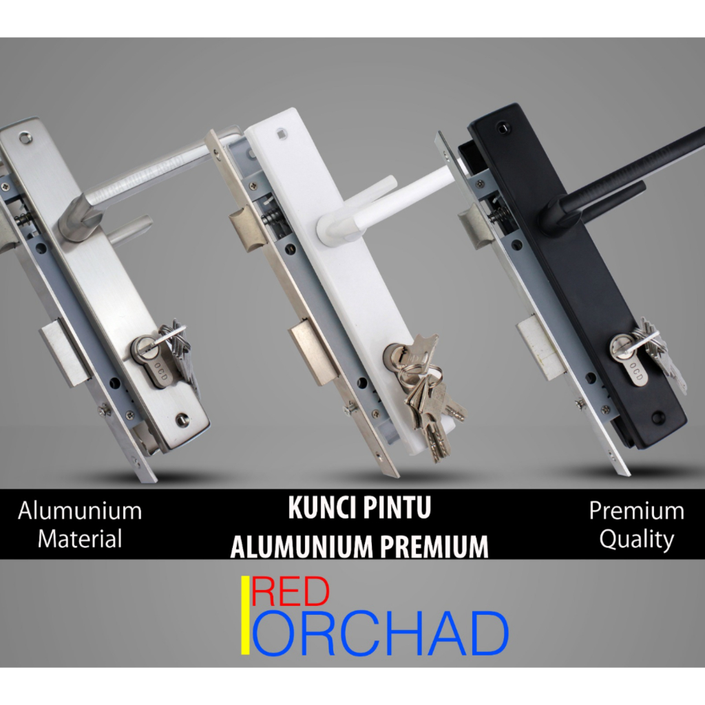 Jual Orchard Kunci Pintu Aluminium LS-OCD-P2 Handle Pintu Besi Orchard ...