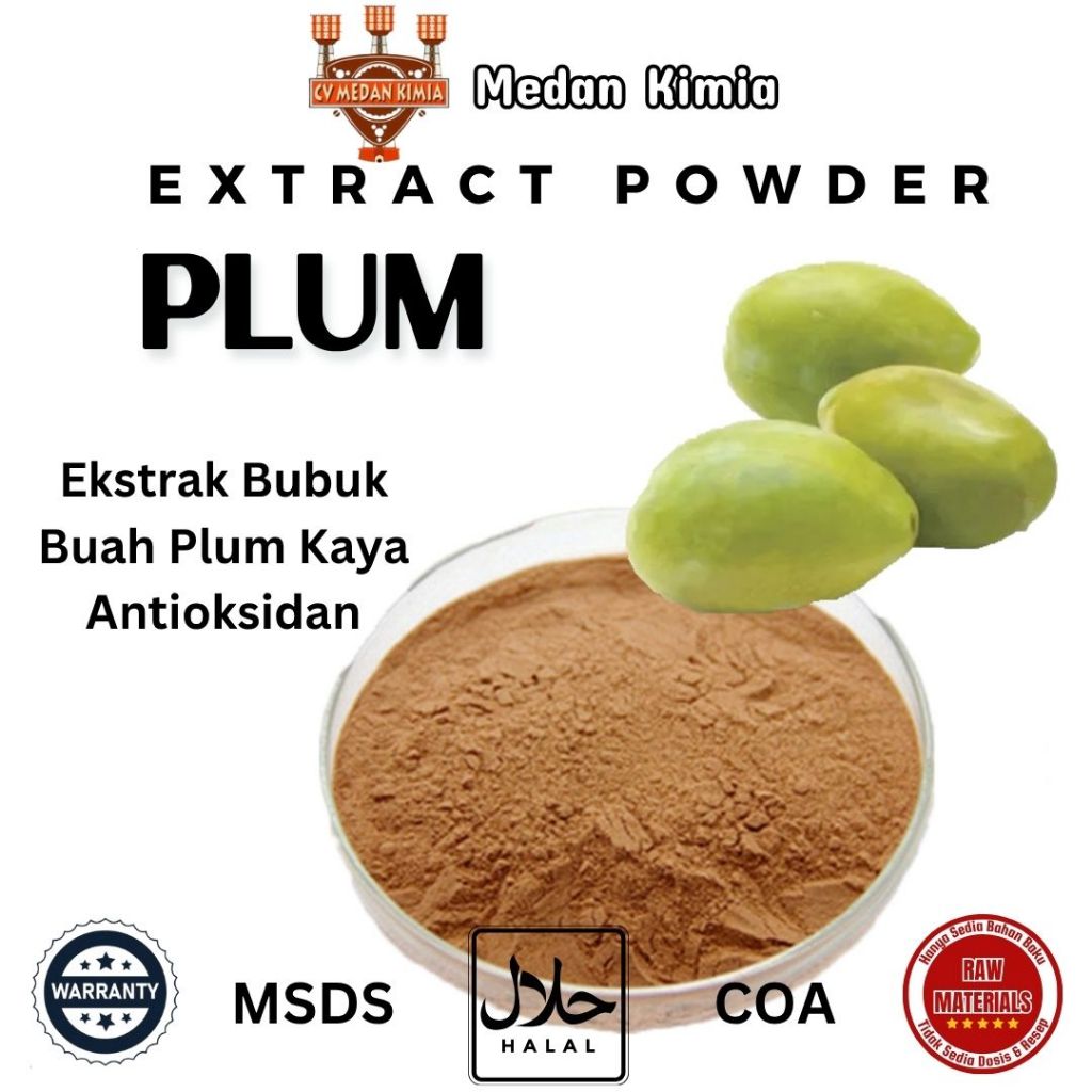 Jual Plum Extract Powder 50gr / Ekstrak Bubuk Buah Plum Kaya ...