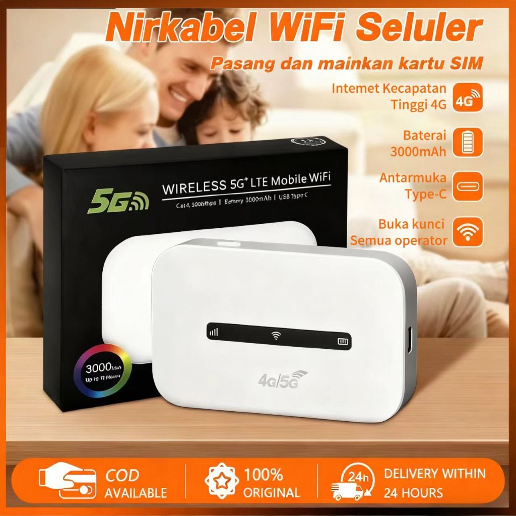 Jual MIFI M6 4G/5G UNLOCK ALL OPERATOR - Portable WiFi Modem 300Mbps ...