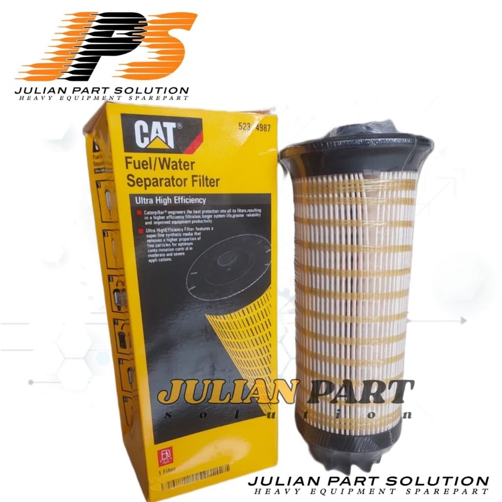 Jual Fuel Filter Solar Water Separator CAT 320D2 320GC 320GX 523-4987 ...