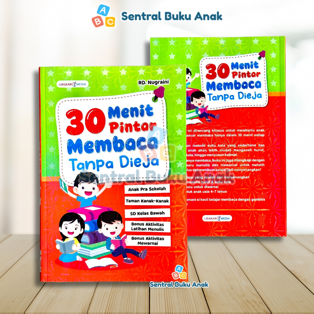 Jual Buku Membaca Anak 30 Menit Pintar Membaca Tanpa Dieja dilengkapi ...