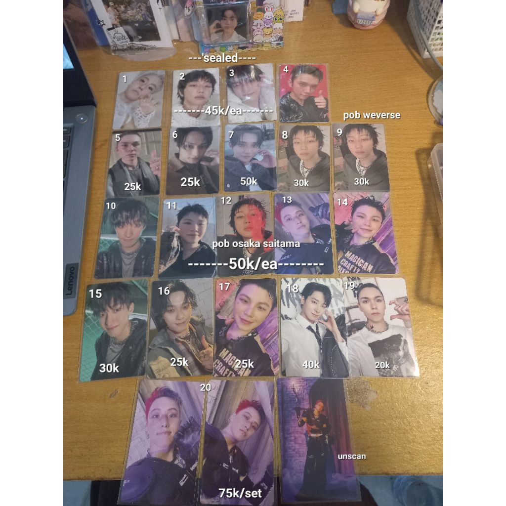 Jual Photocard POB Weverse Japan Osaka Saitama Happy Burstday Joshua ...