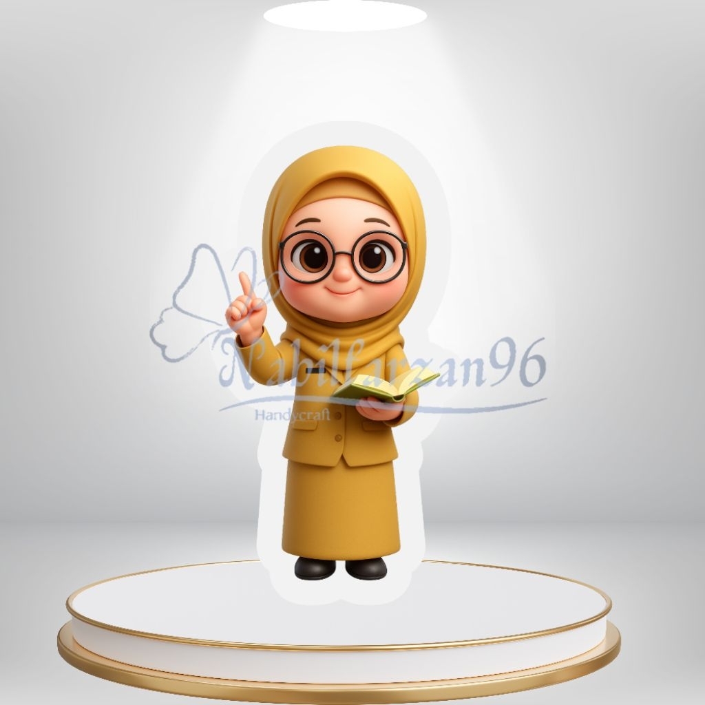 Jual Topper Guru / Topper Bucket Bunga / Topper Kue Isi 5 Pcs | Shopee ...