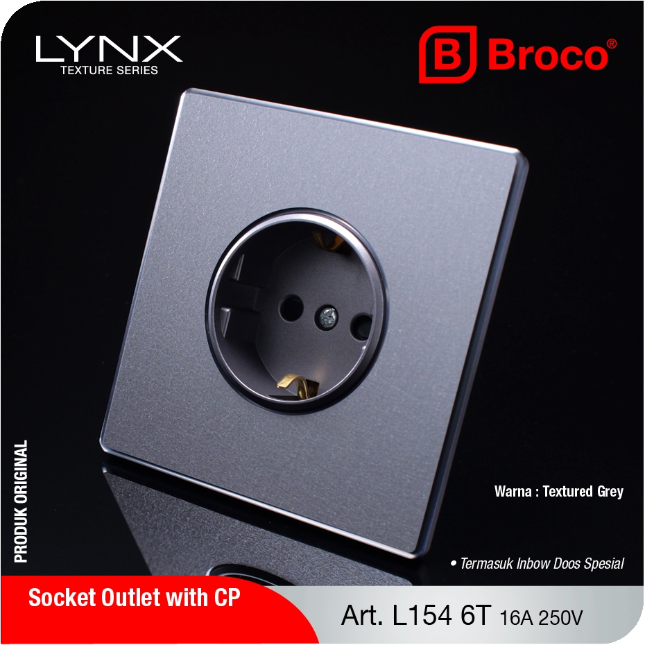 Jual BROCO LYNX Stop Kontak L154T | Shopee Indonesia
