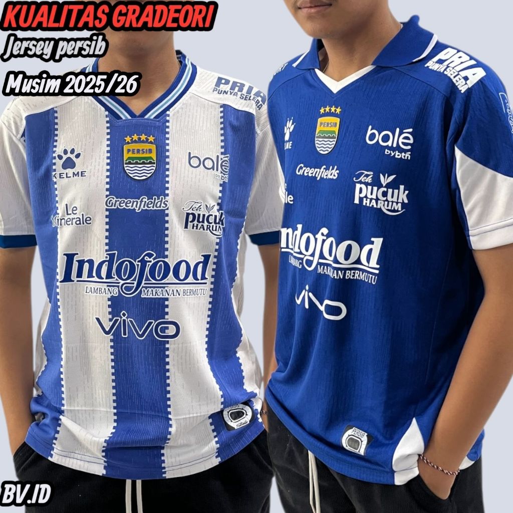 Jual Baju Bola Persib Bandung Jersey Prsib 2025/2026 GRDE0RI | Shopee ...