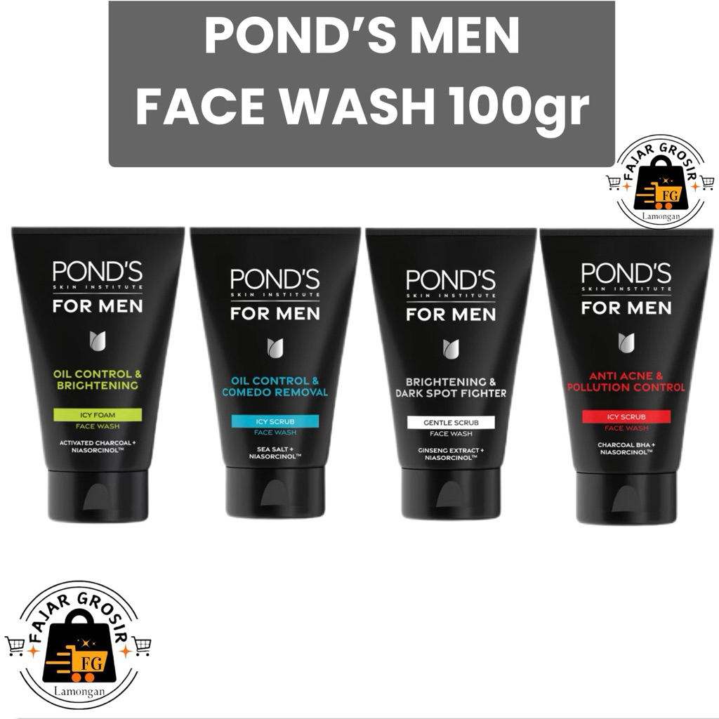 Jual Pond's / Ponds Men Facial Wash 100 g | Shopee Indonesia