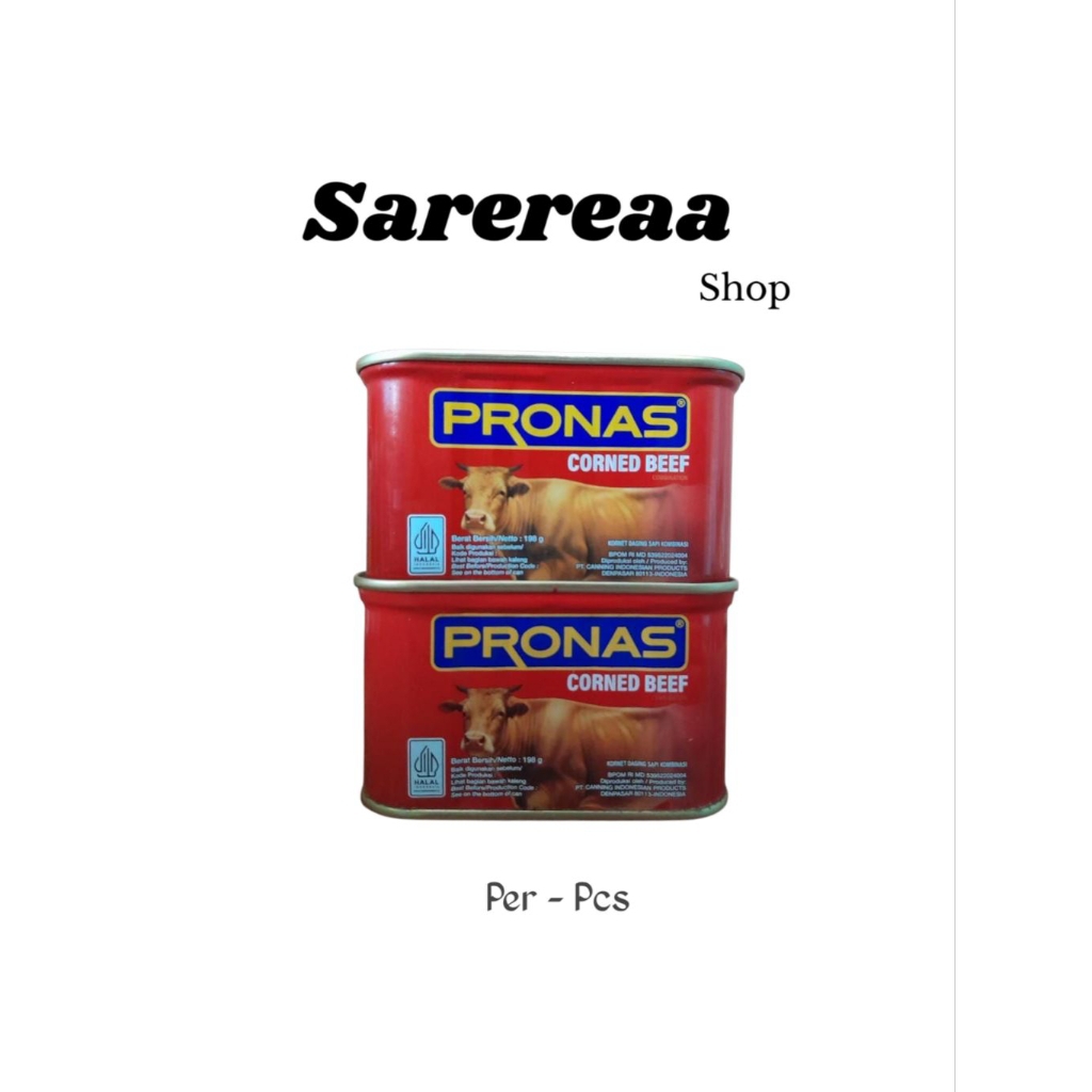 Jual PRONAS CORNED BEEF KLG 198gr | Shopee Indonesia