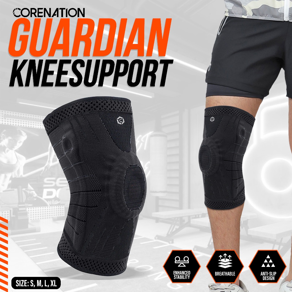 Jual CoreNation Guardian Knee Support | Pelindung Lutut Olahraga ...