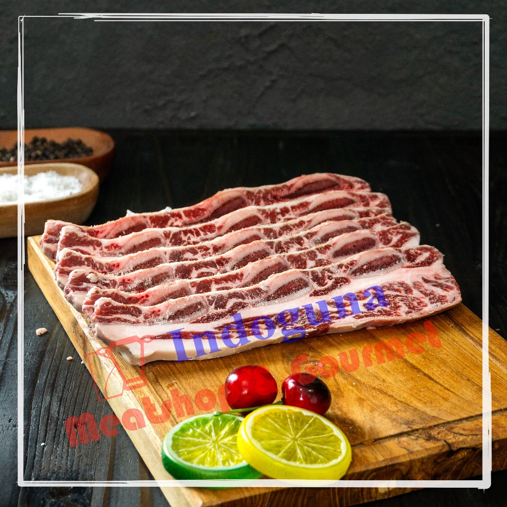 Jual USA AMERICAN BEEF SHORT RIB BONE IN CHOICE AMIYAKI KALBI GALBI ...