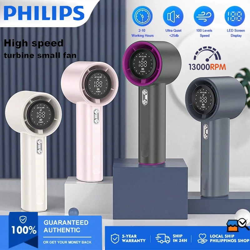 Jual PHILIPS kipas 100 Gear Wind High-speed Turbo kipas angin Digital ...
