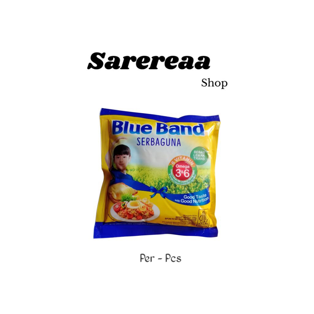 Jual Blue Band 200gr – Margarin Serbaguna untuk Masak, Oles & Kue ...
