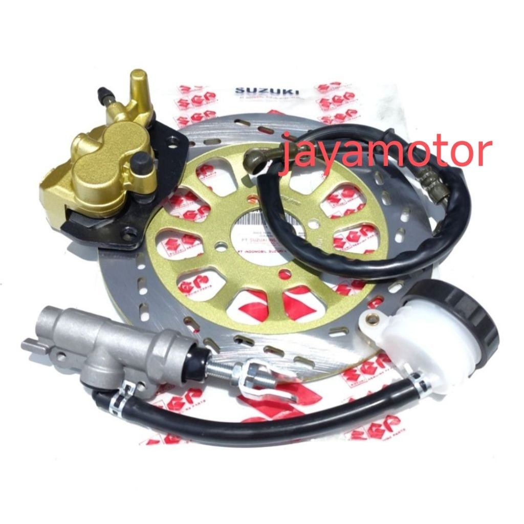 Jual selang rem+piringan+master rem set+kaliper belakang Suzuki satria ...