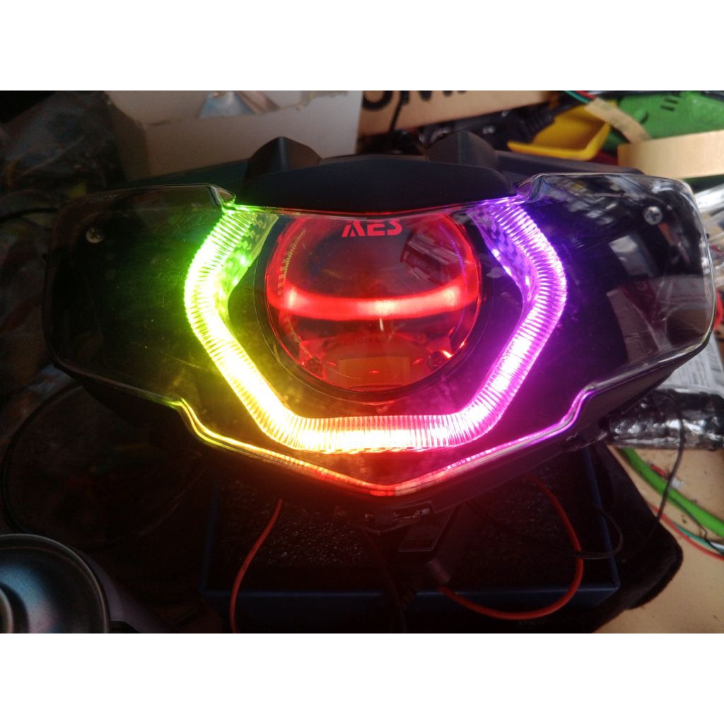 Jual Biled AES V2 PNP motor MX king V2 sudah gratis relay | Shopee ...