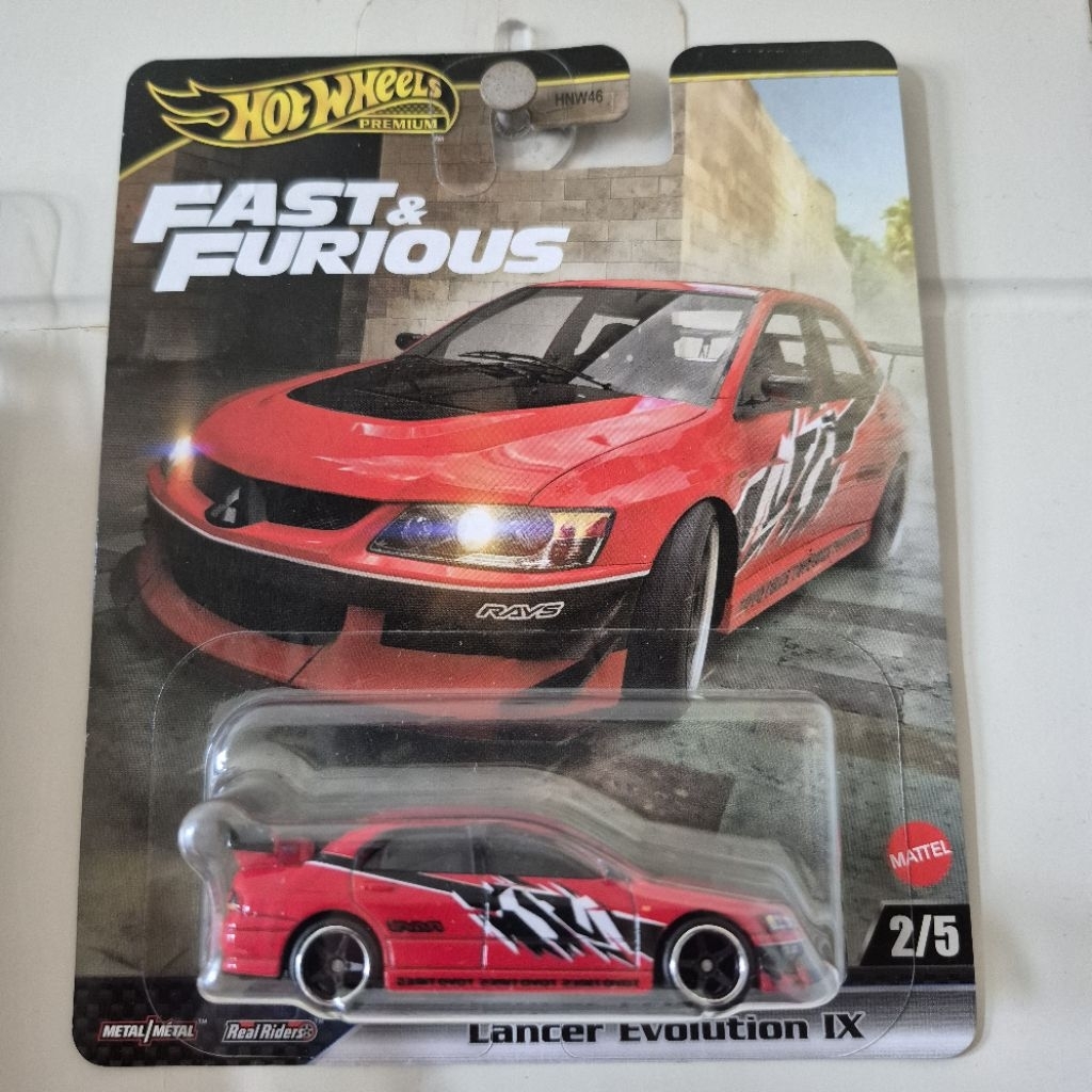 Jual Hot Wheels Premium Fast Furious Lancer Evolution IX Tokyo Drift 9 ...