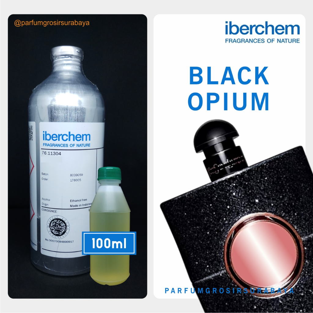 Jual Bibit Parfum - Black Opium | Iberchem | Shopee Indonesia