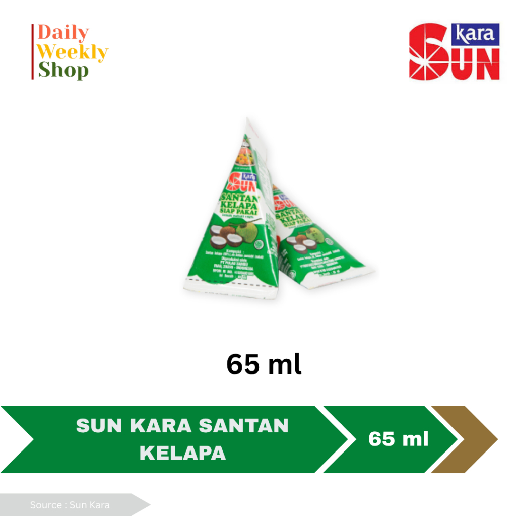 Jual [1pcs] Sun Kara Santan Instan 65ml - Santan Kara | Shopee Indonesia