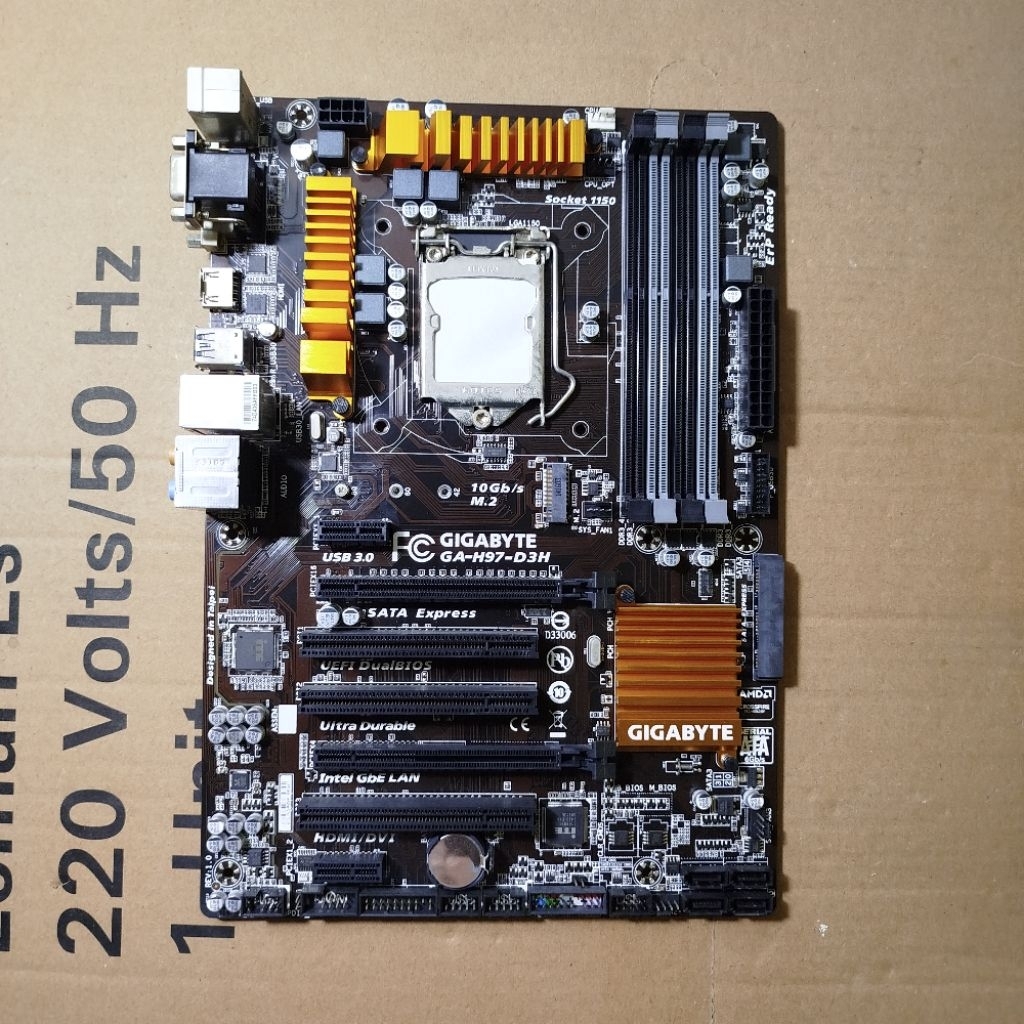 Jual Gigabyte H97M Socket 1150 Gen 4 | Shopee Indonesia