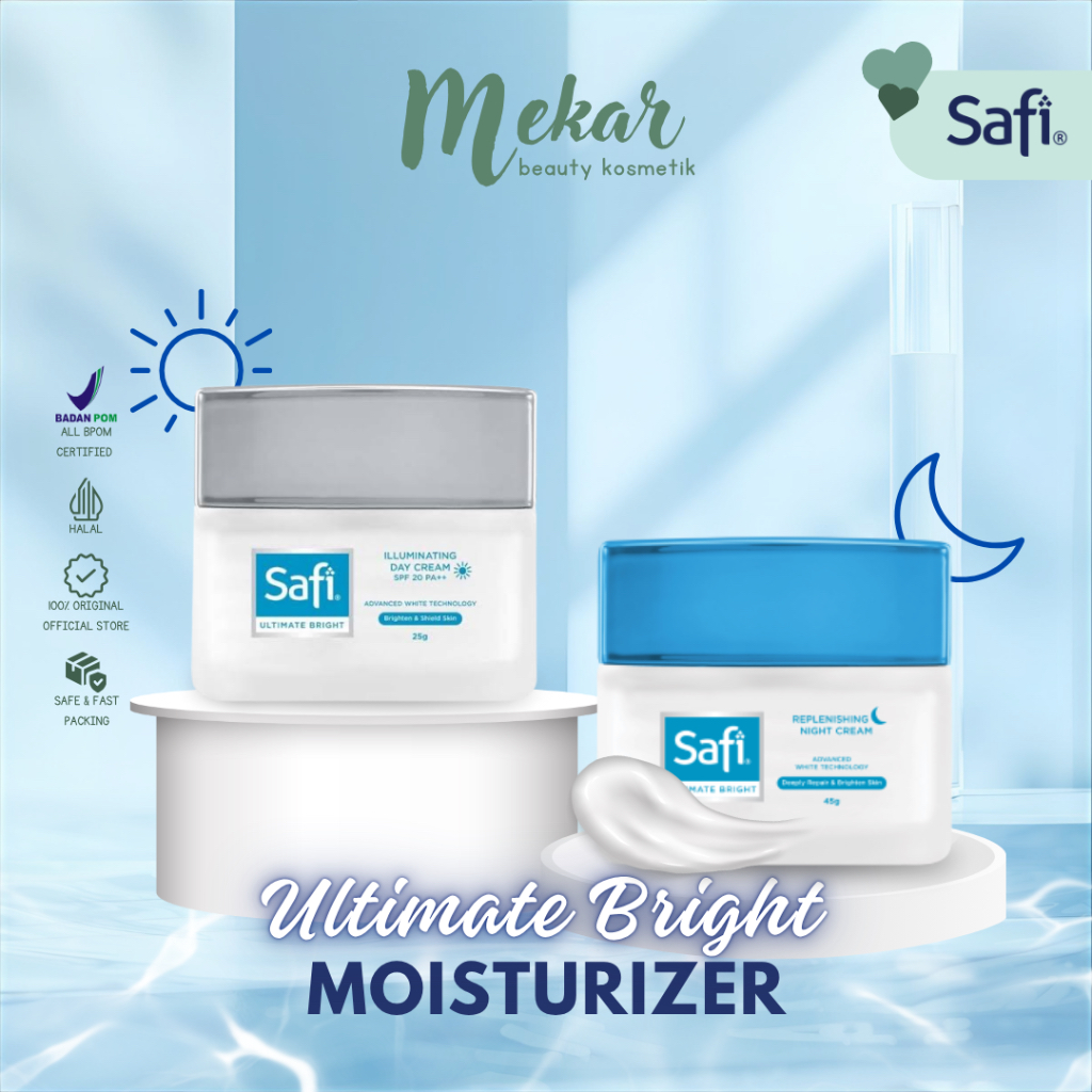 Jual SAFI Ultimate Bright Replenishing |Day Cream|Night Cream | Krim ...