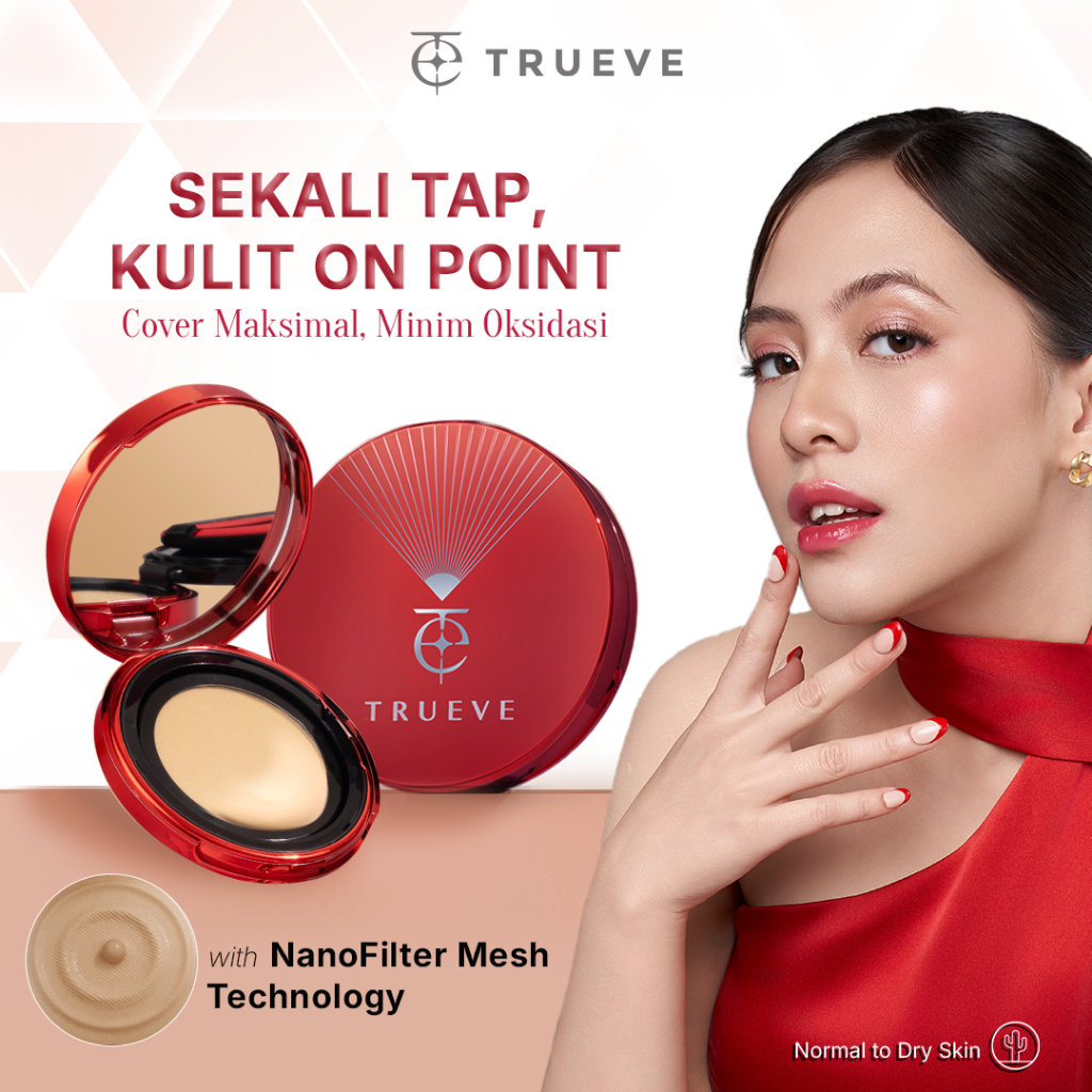 Jual TRUEVE Radiant Hi-Cover Mesh Cushion - High Coverage Tahan Lama ...