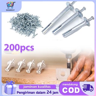 Jual Hit Anchor 100/200pcs Frame Anchor M4 M5 M6 Angkur Expansion Bolt ...