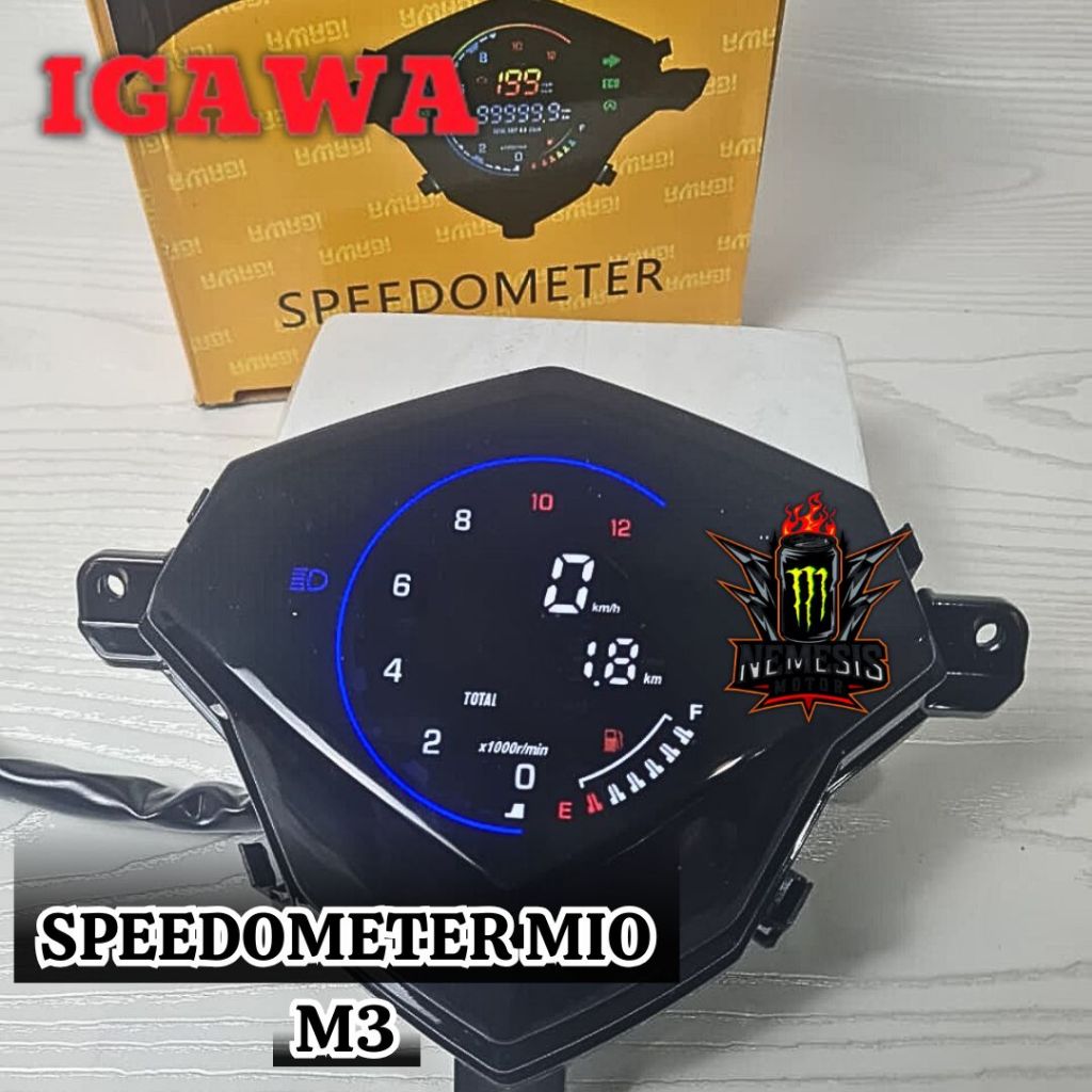 Jual Speedometer Digital Led Yamaha Mio M3 Mio Z Indikator Ampere ...