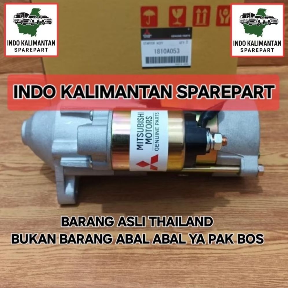 Jual DINAMO STARTER ASSY TRITON 2.5cc 2500cc KB4T TRITON GLS 4D56U ...