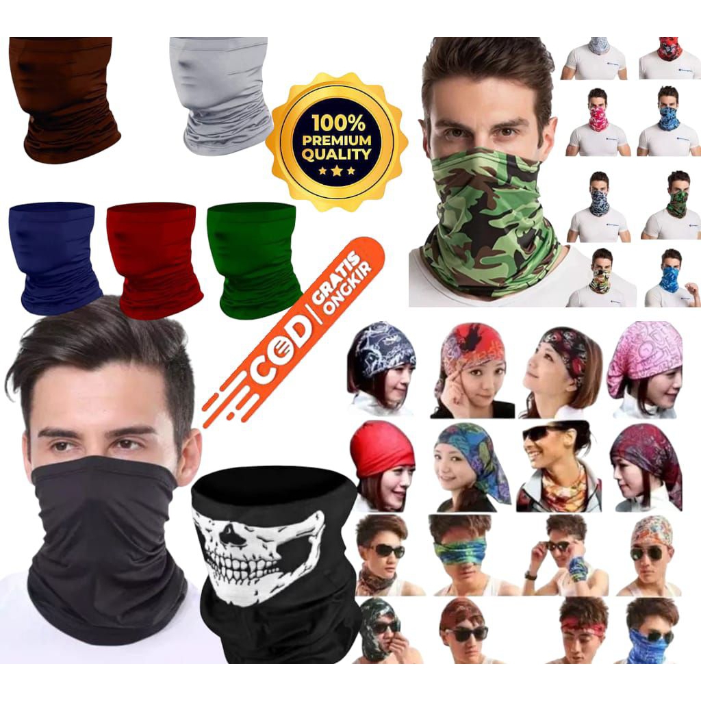 Jual MASKER BUFF BERKUALITAS DI KEMAS PLASTIK SATUAN | Shopee Indonesia