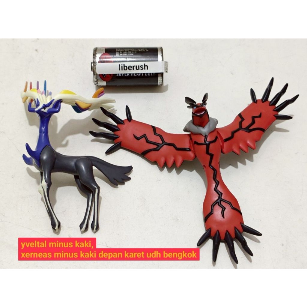 Jual Set junk nintendo pokemon moncolle legend ml legendary xerneas ...