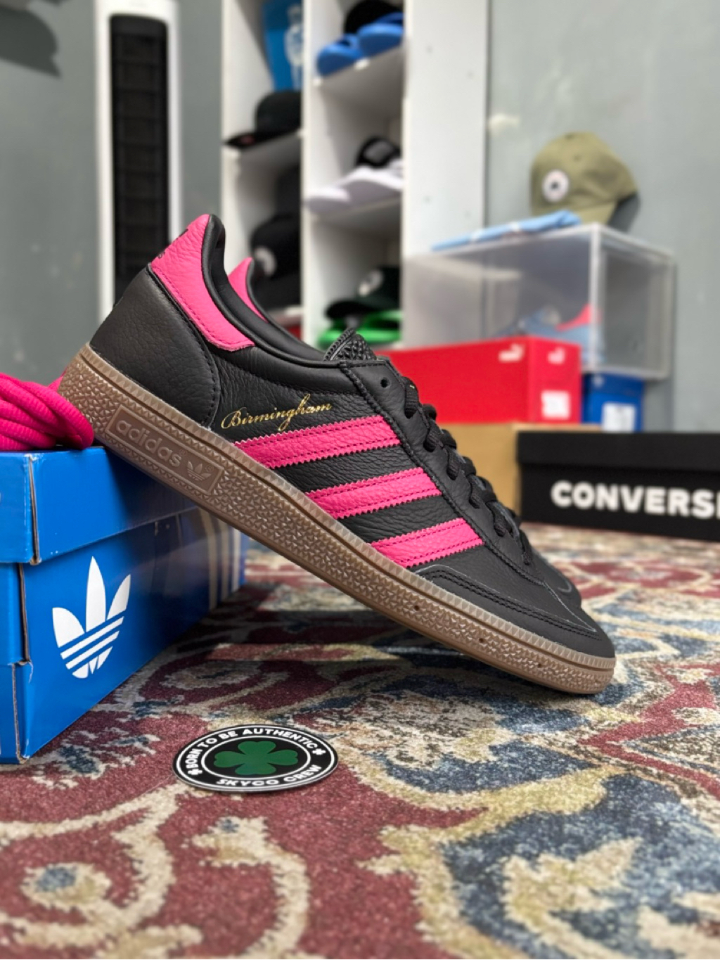Jual (LIMITED) ADIDAS BIRMINGHAM 1/2025 BLACK MAGENTA BRAND NEW ...
