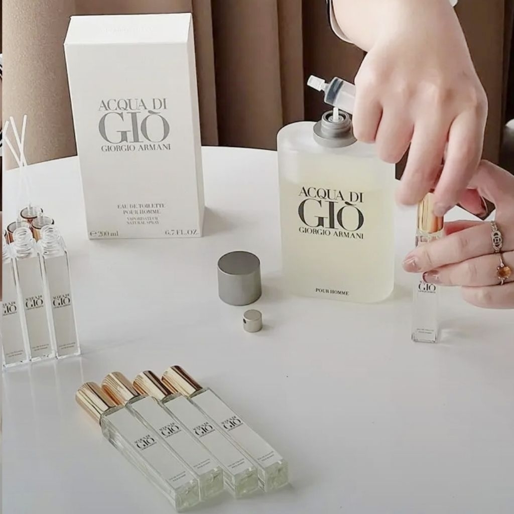 Jual BELI 1 DAPAT 2 DECANT GIORGIO ARMAN1 ACQUA DI GIO EDT EAU DE TOILETTE EDT ||100% ORIGINAL ...