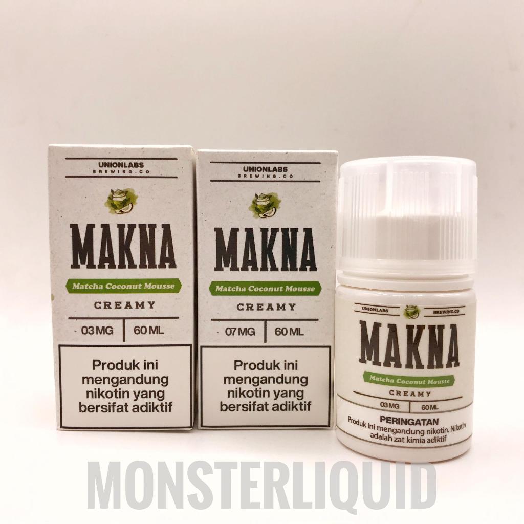 Jual MAKNA V4 MATCHA COCONUT MOUSSE BY UNIONLABS 3MG 7MG 60ML LIQUID ...